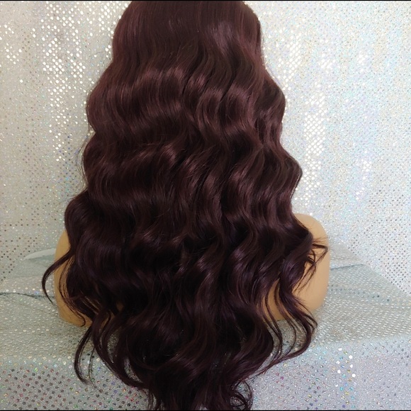 Hair | Dark Wine Lace Front Wig | Poshmark